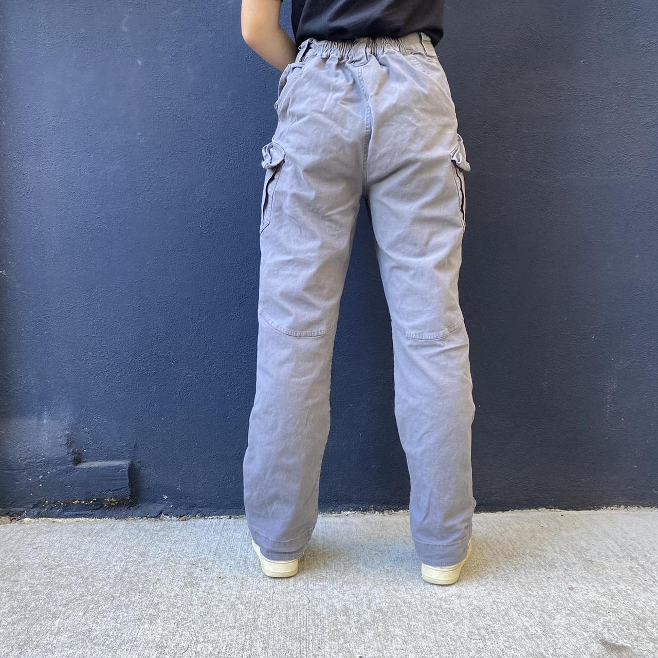 Grey tactical cargo streetwear pants! These are such... - Depop