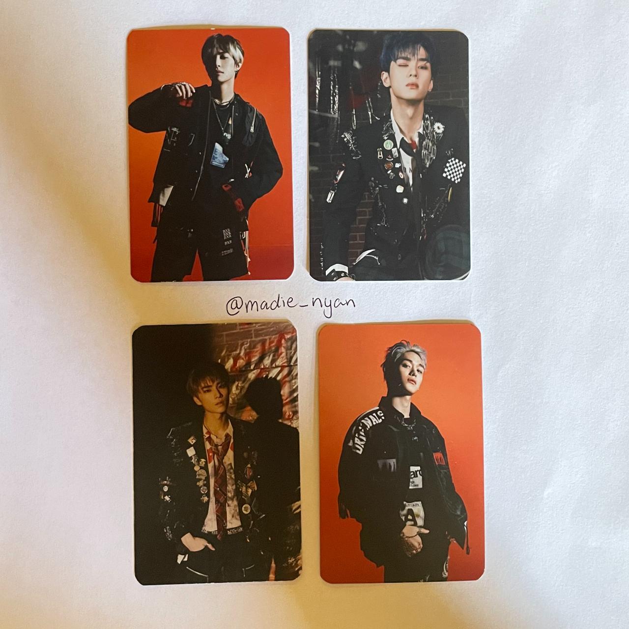 Wayv lightstick double sided photocards, perfect... - Depop