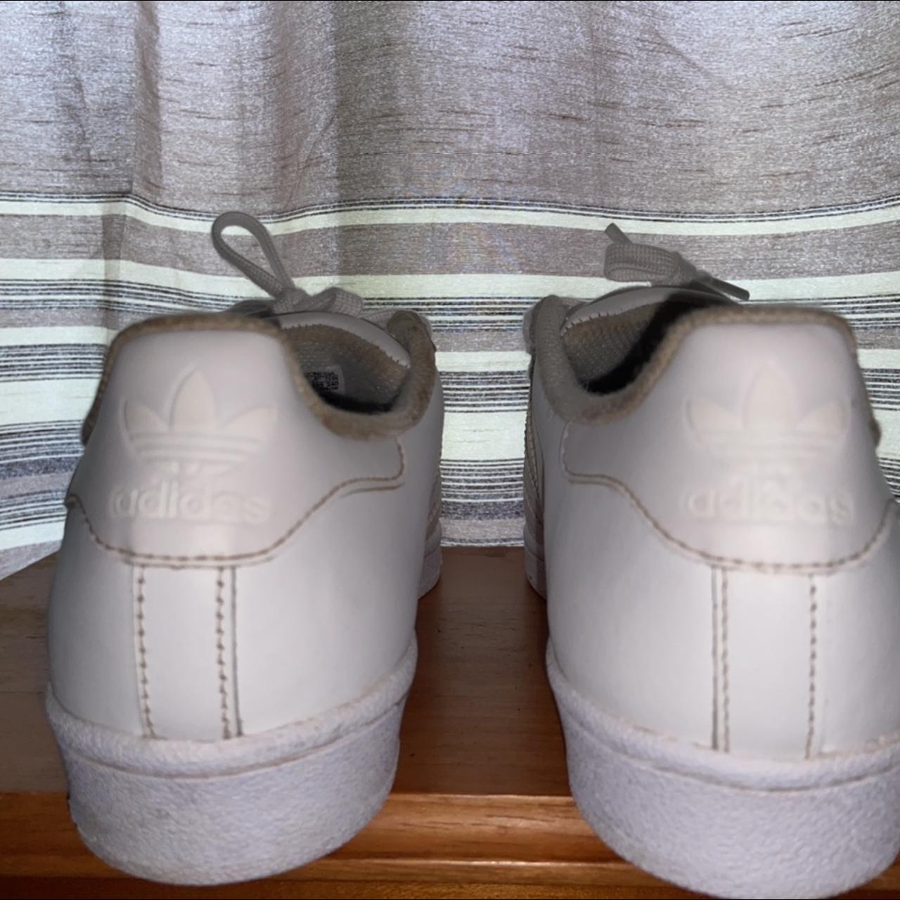 Adidas Shell Toes Size 6.5 Condition 7/10 No... - Depop