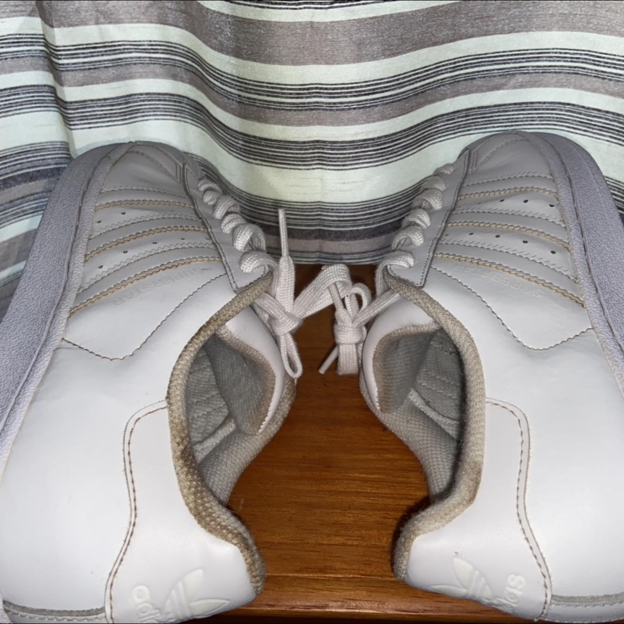 Adidas Shell Toes Size 6.5 Condition 7/10 No... - Depop