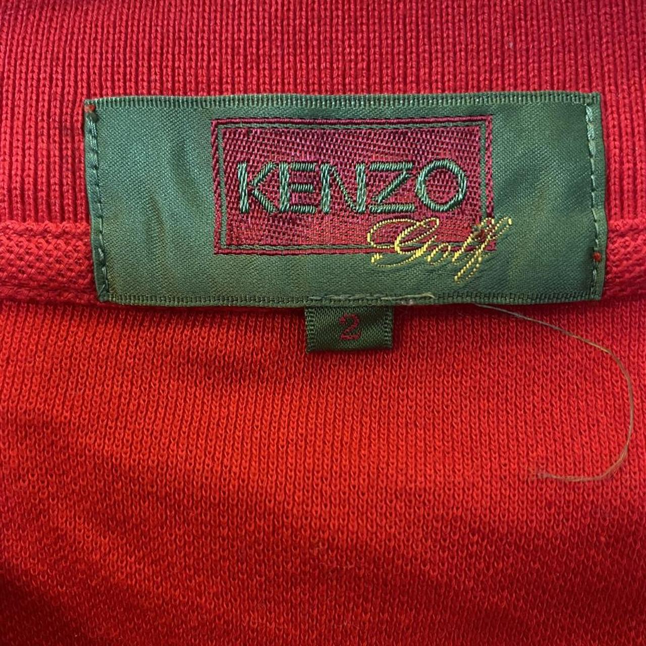 Rare Kenzo Golf Polo Size: S #kenzo #polo #rare - Depop