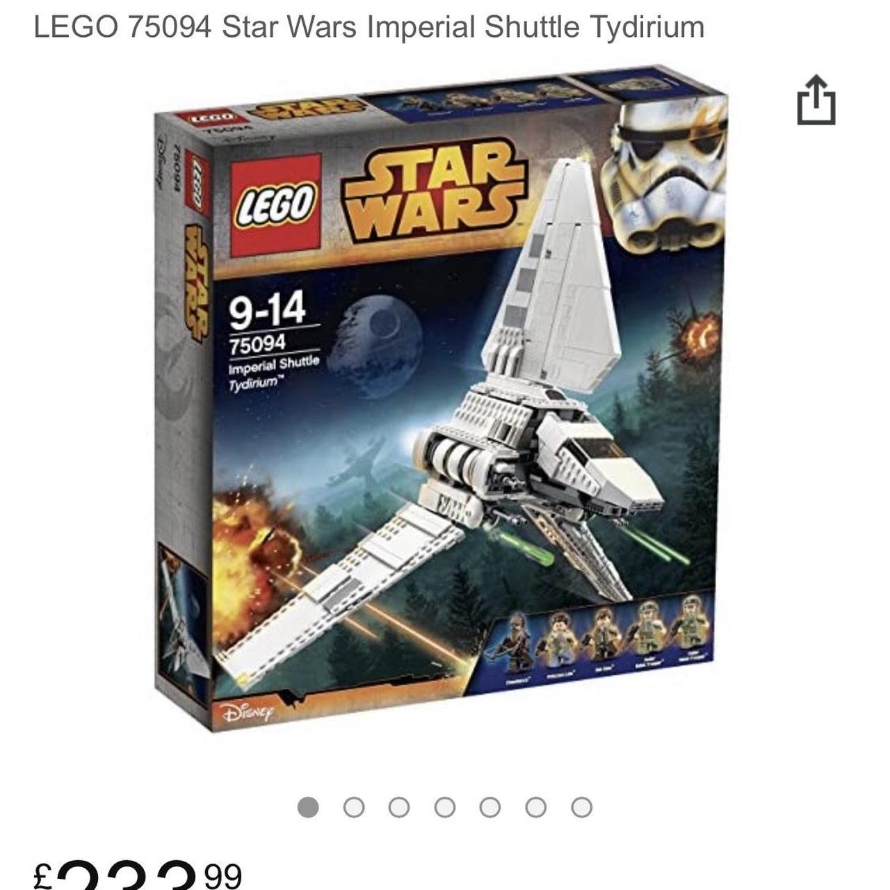 Genuine Lego Star Wars Imperial Shuttle Set... - Depop