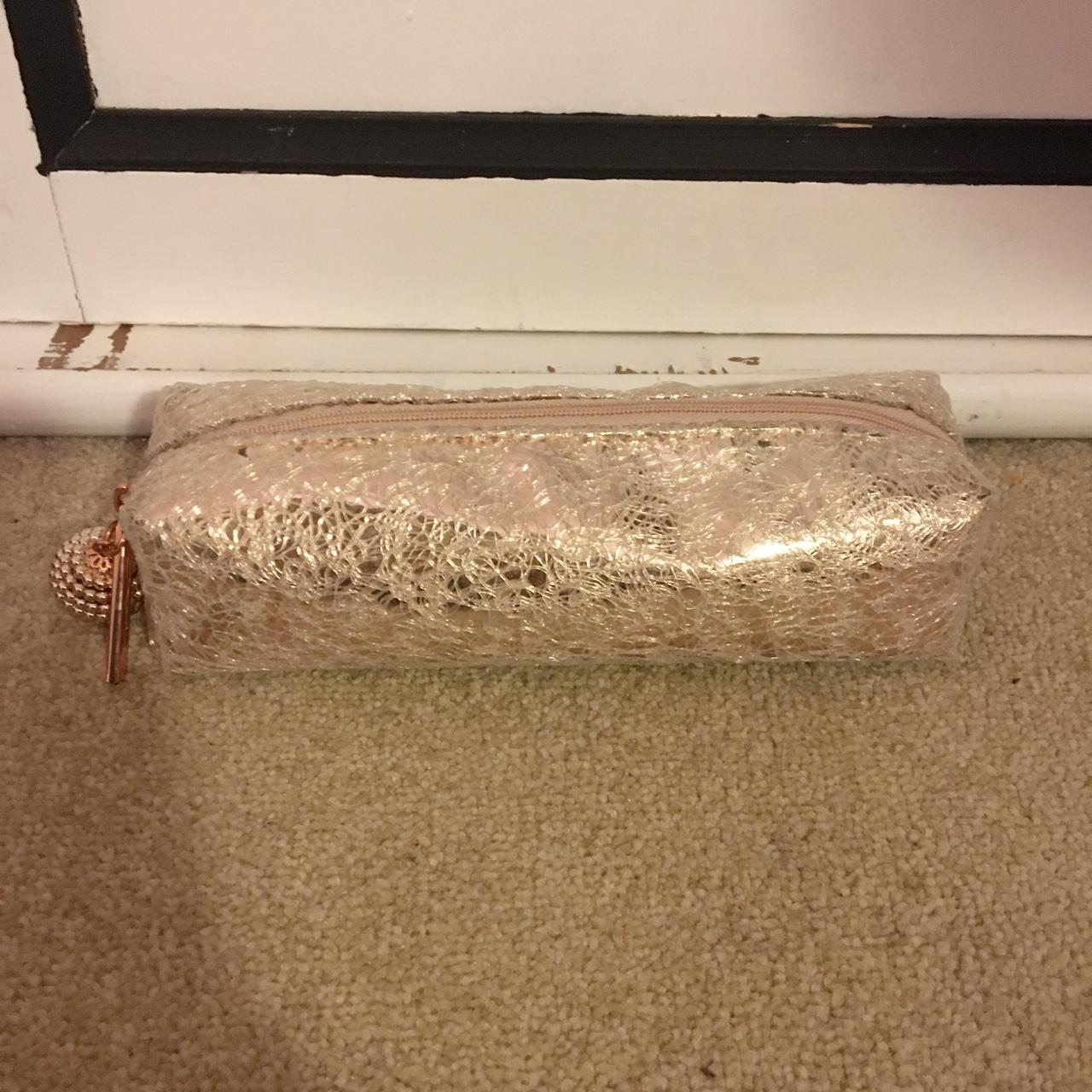 MAC pencil case / makeup bag, pink, from a past... - Depop