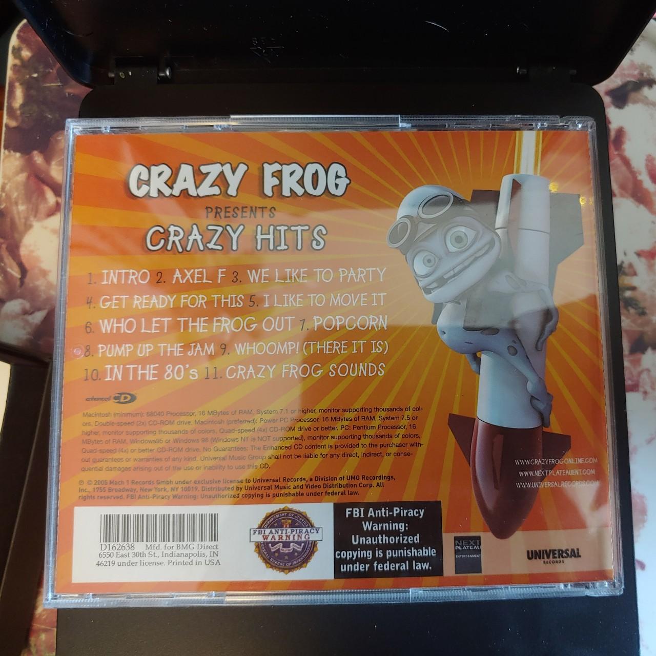 Crazy Frog Cd 2005 #cd #2000s #crazyfrog #music - Depop