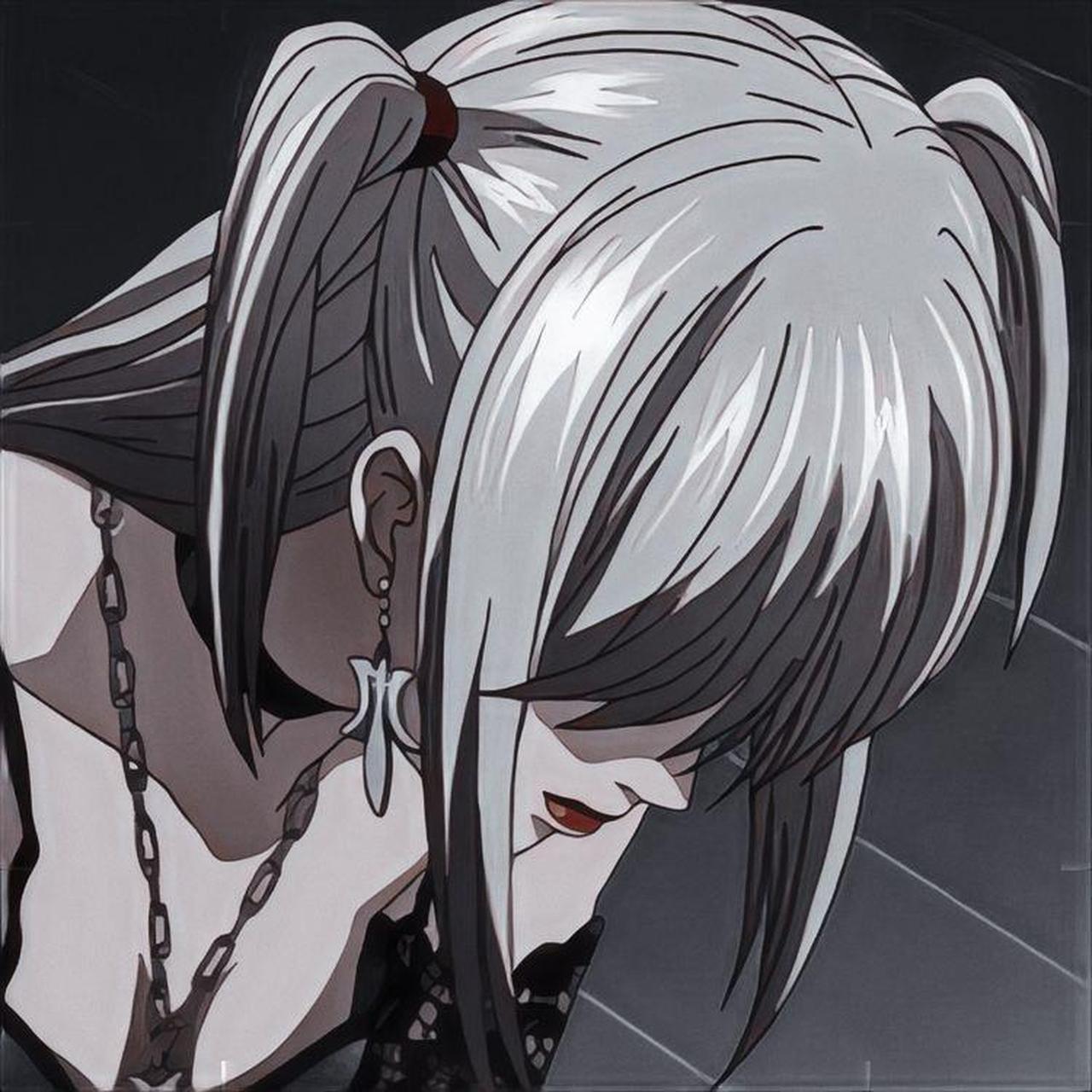 handmade Misa Amane Earrings and Necklace set!!... - Depop