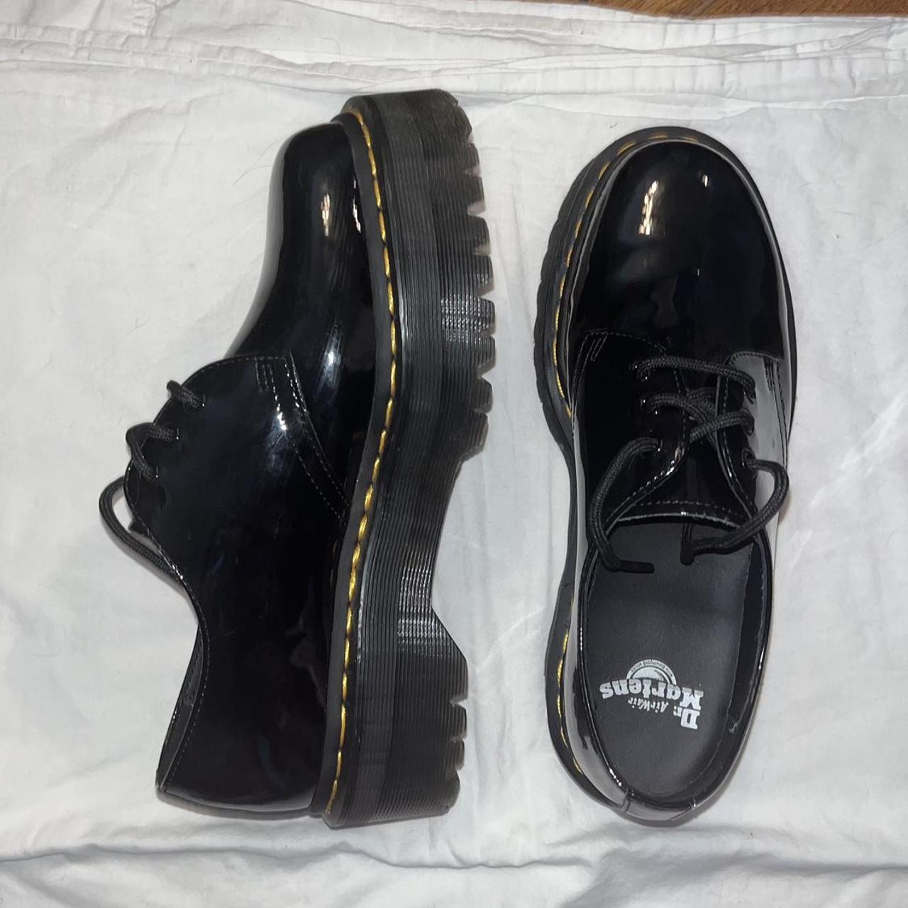 Platform Paton Leather Dr. Marten shoes. 2 years old... - Depop