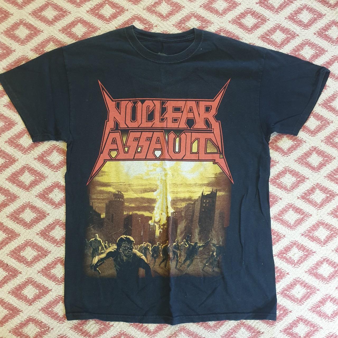 Nuclear Assault - Game Over Medium used t-shirt. - Depop