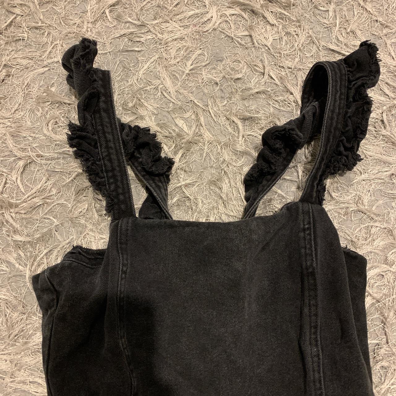 Ruby and Jenna denim romper #romper #overalls #denim... - Depop