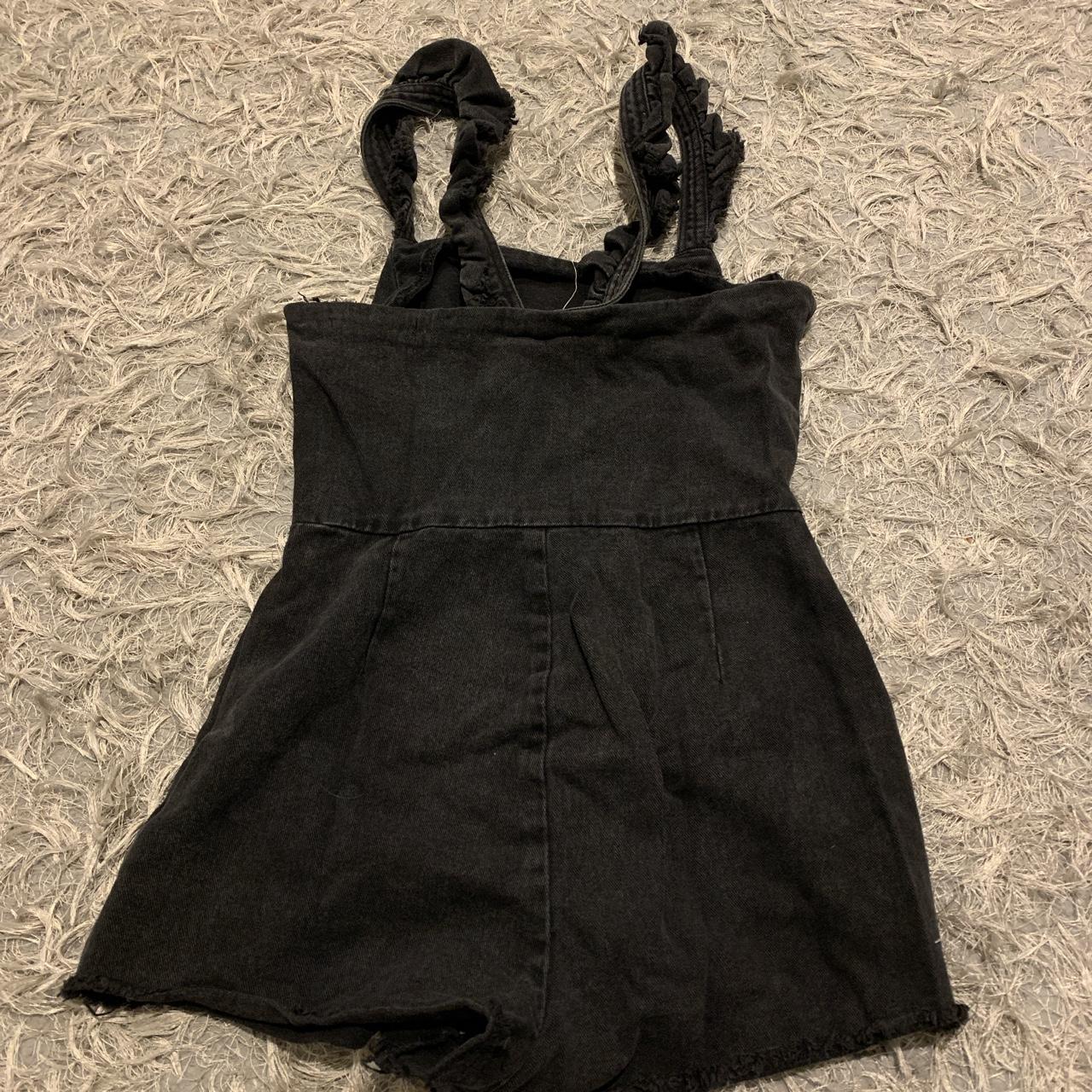 Ruby and Jenna denim romper #romper #overalls #denim... - Depop