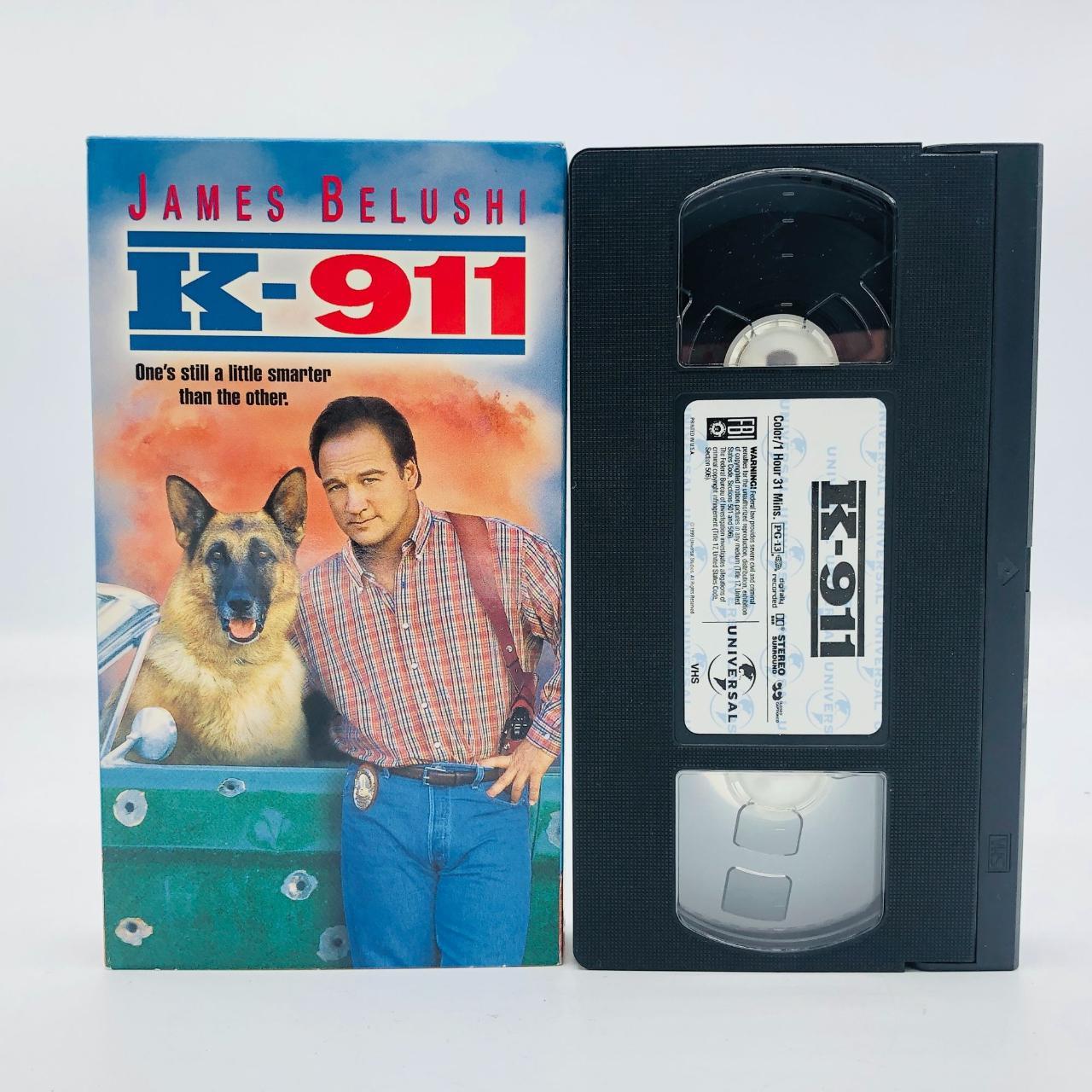 K-911, James Belushi, 1999, VHS. In Very good... - Depop
