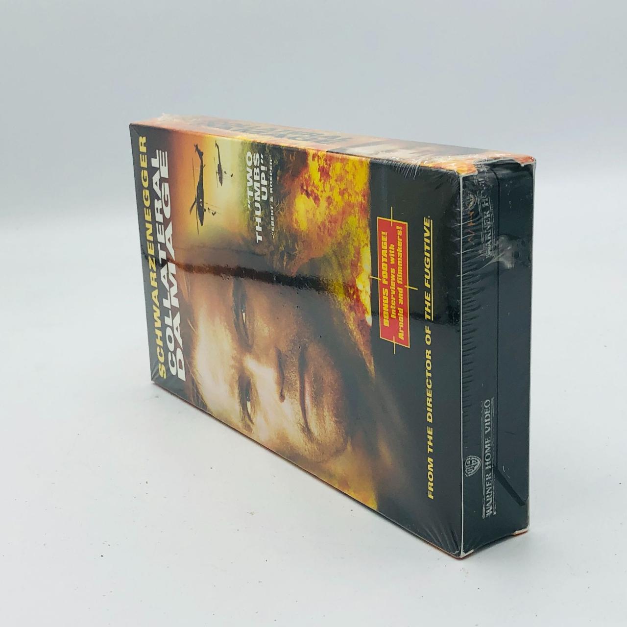 Collateral Damage, Schwarzenegger, 2001, VHS. In New... - Depop
