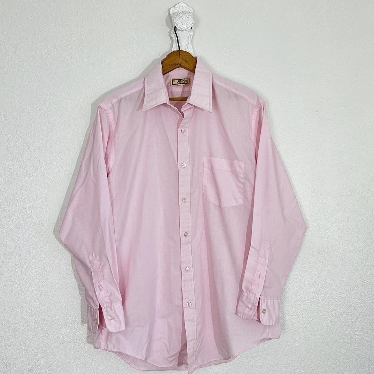 American Vintage Men's Pink Shirt | Depop