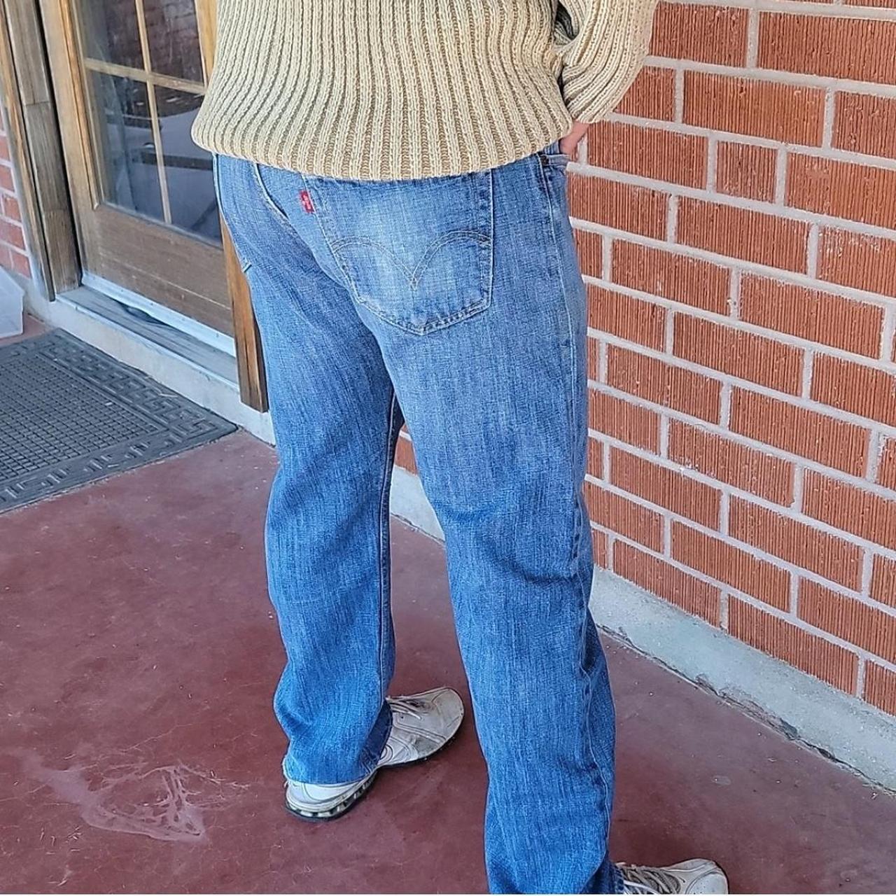 Levi's 501 Medium Wash Blue Jeans. Size 36x32. No... - Depop