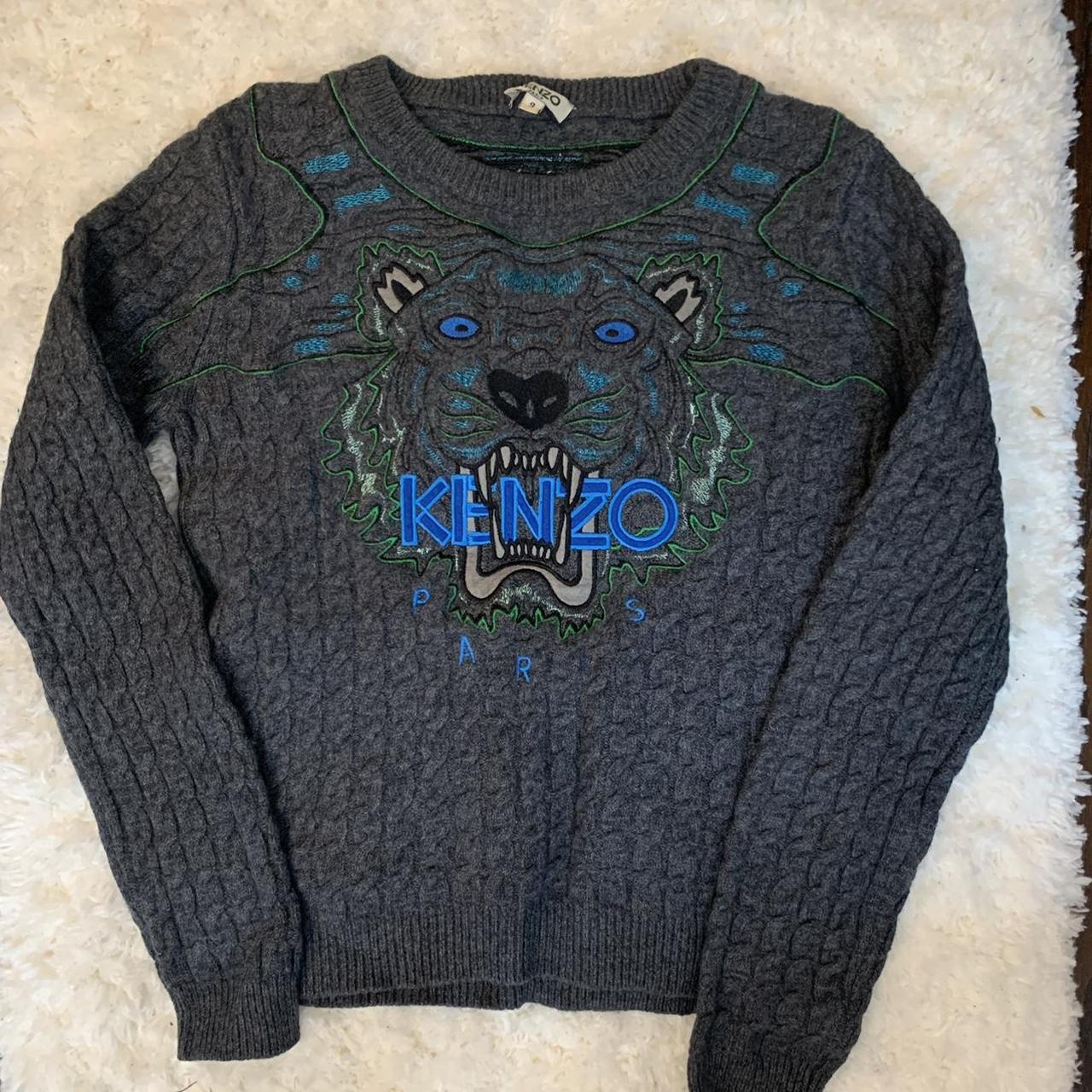 KENZO Sweater, vintage style ️ ️🦋🦋🦋🦋🤎🤎 details:... - Depop
