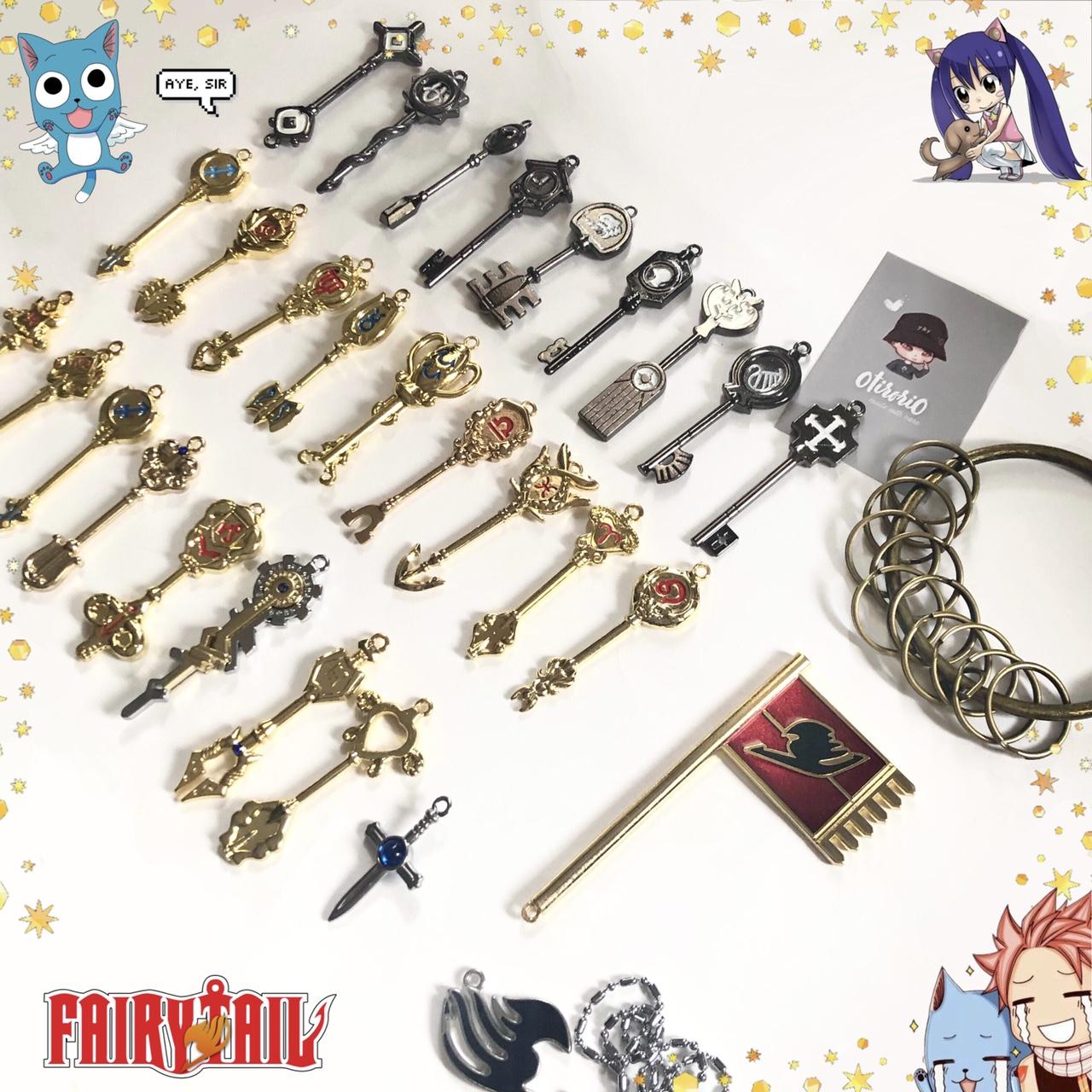 BACK IN STOCK Fairytail Lucy Celestial Keys... - Depop