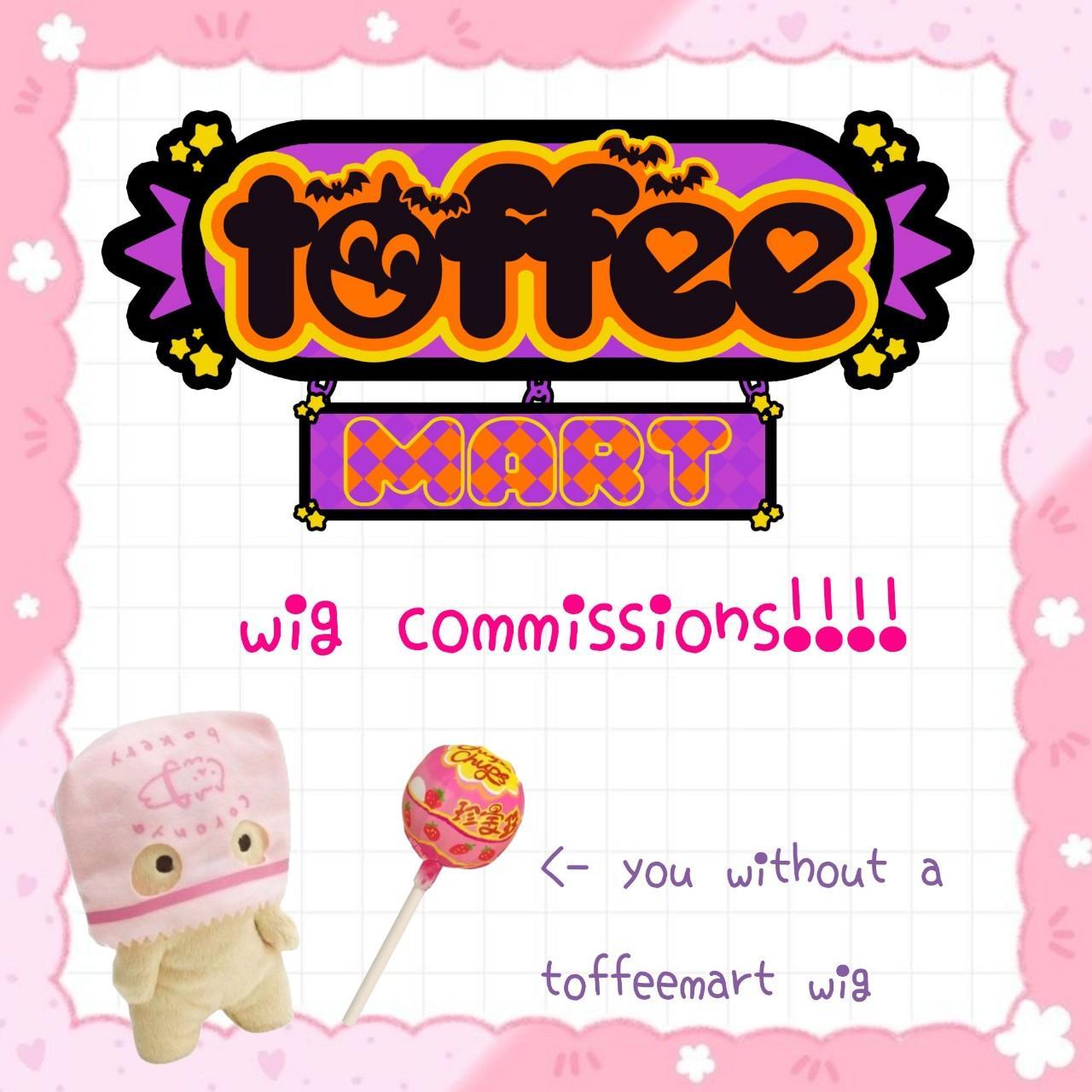 toffeemart wig commissions!! -- dm for me to put up... - Depop