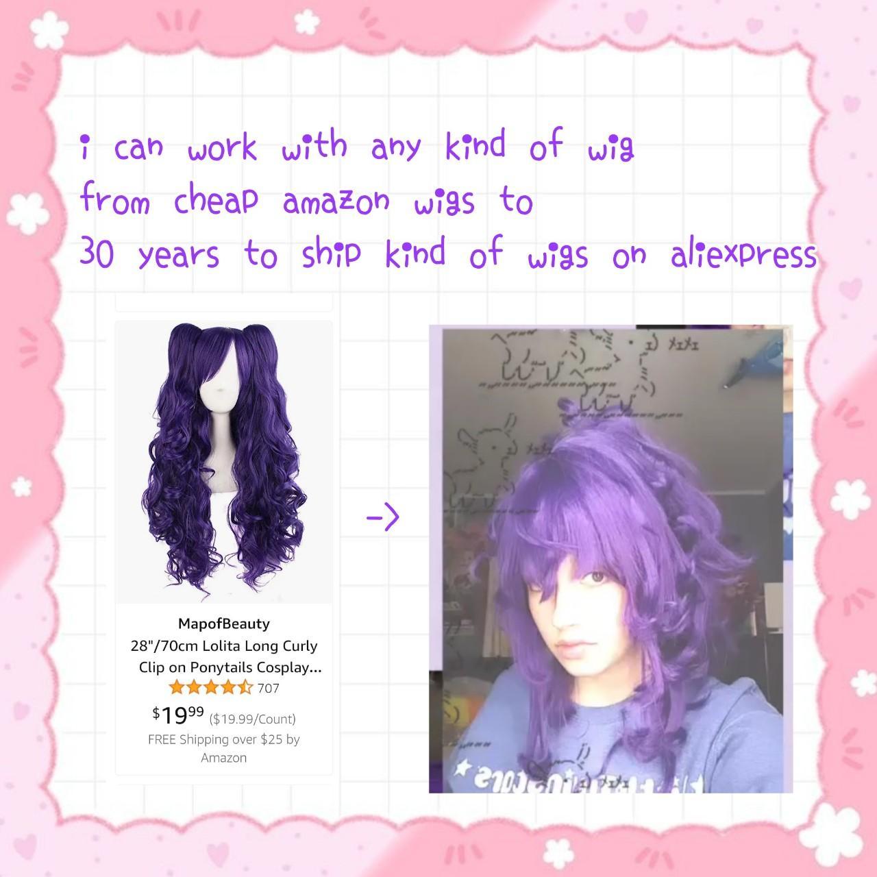 toffeemart wig commissions!! -- dm for me to put up... - Depop