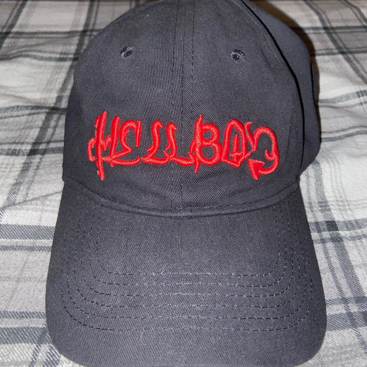 HELLBOY Ball Cap Hat Black - Lil Peep - Depop