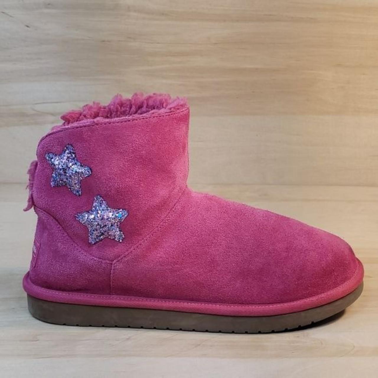 Koolaburra By Ugg Star Mini Pink Youth Boots *Size... - Depop