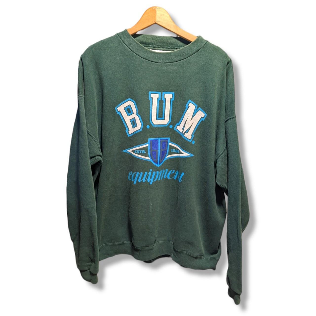 Description: 90s BUM Equipment Crewneck... - Depop