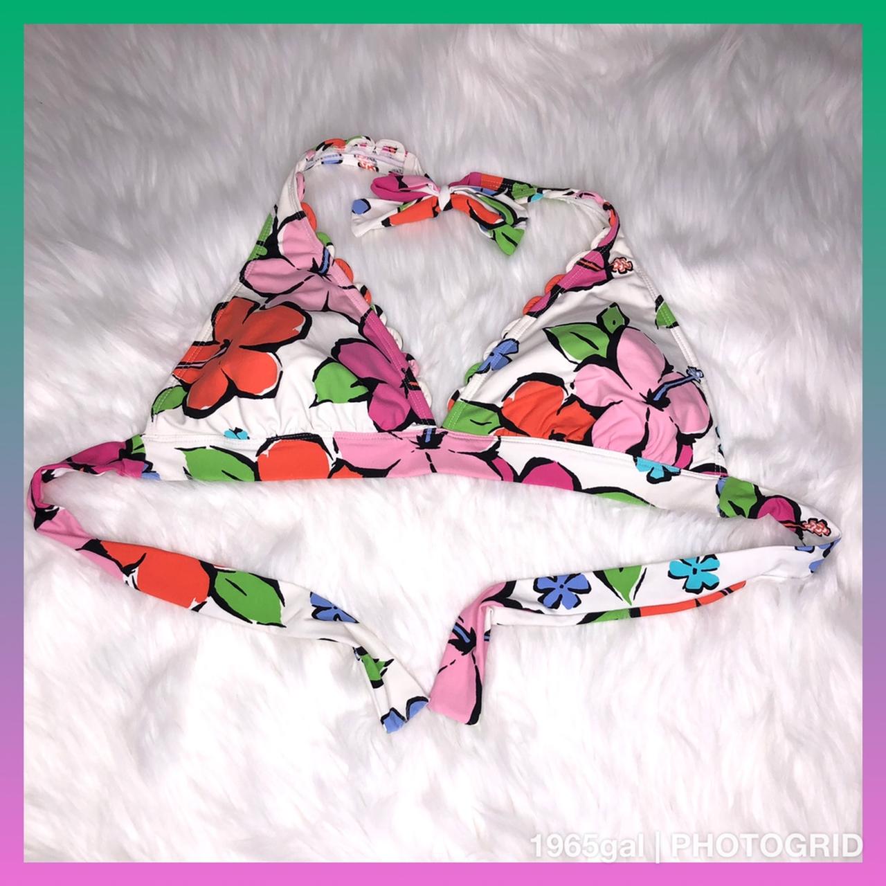 Beach House Floral 12 Bikini Top You will love the... - Depop