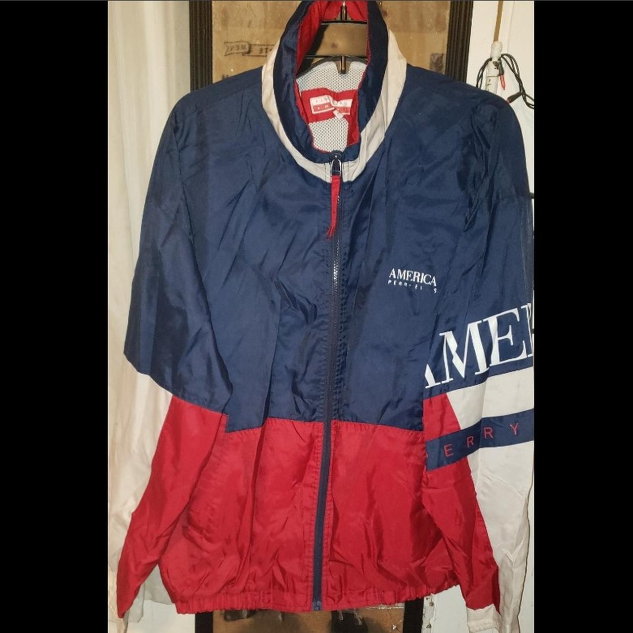 Perry Ellis 90s America Jacket - Depop