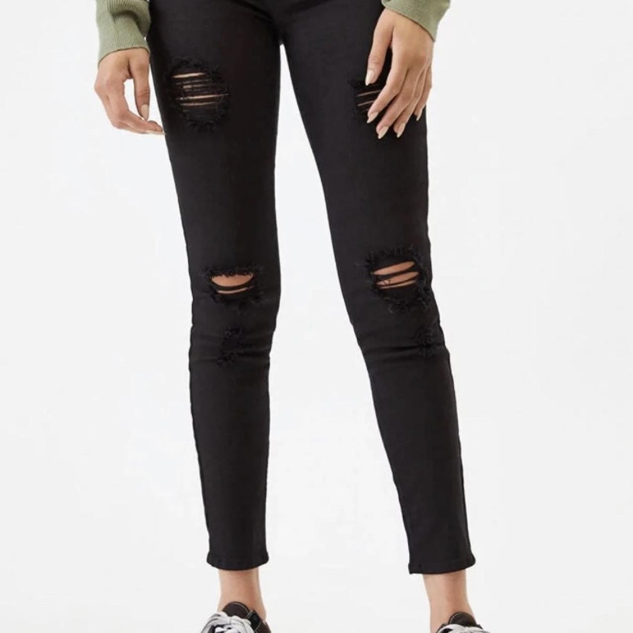 Pacsun Jeans Pacsun Perfect Fit Jegging Ripped... - Depop