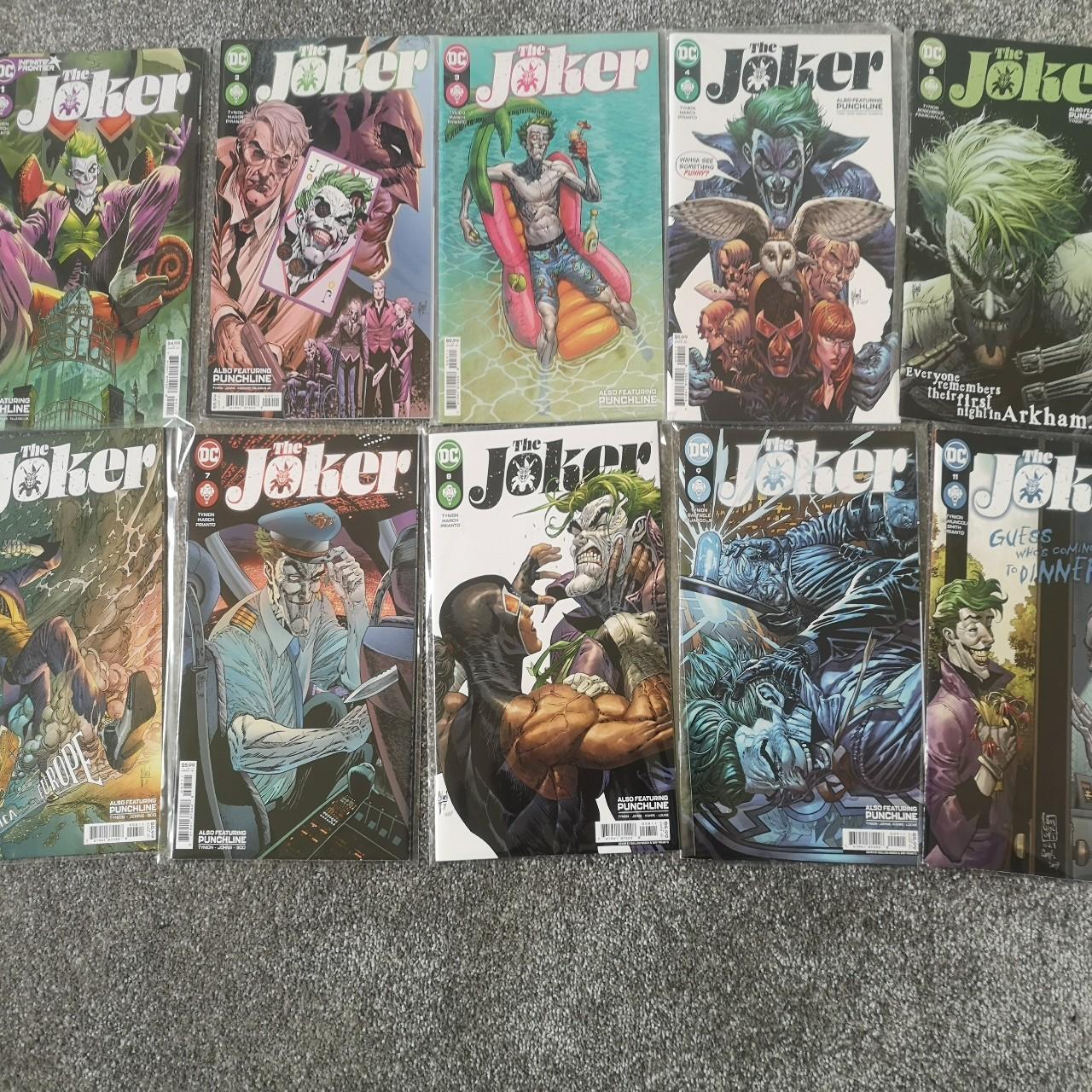 Issues 1-9 and 11 of The Joker comics (2021 - 2022... - Depop
