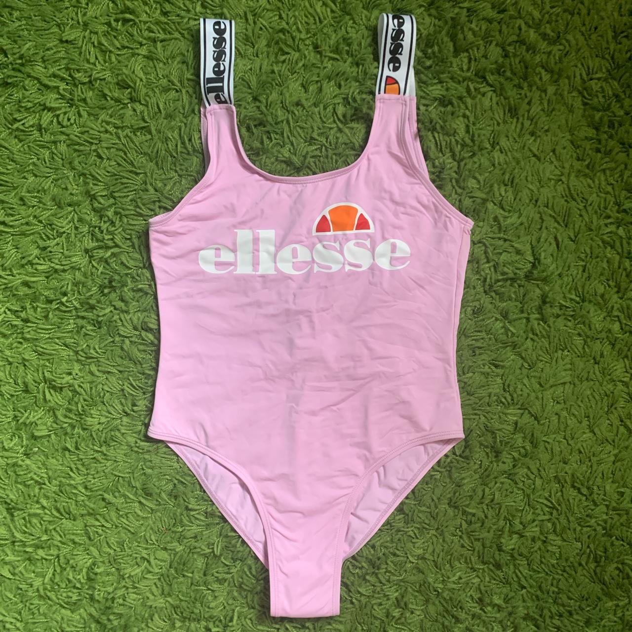 ELLESSE SWIM SUIT high hip rise Low back Thick... - Depop