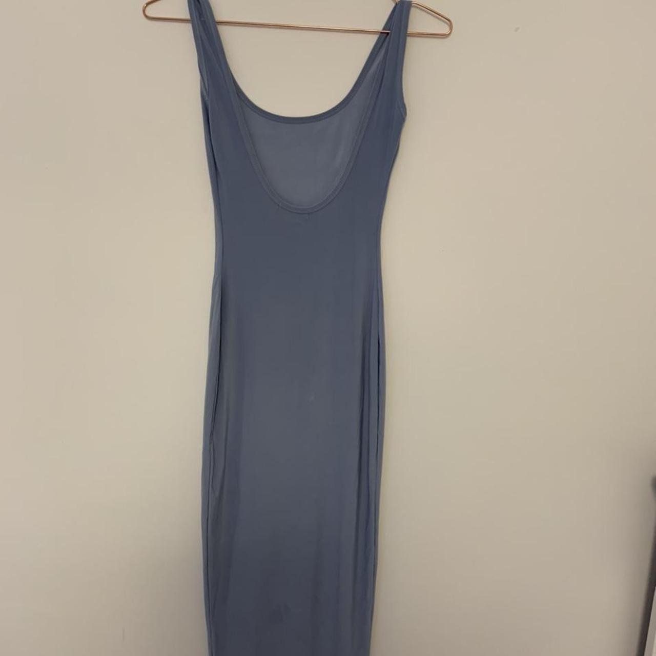 Pretty little thing blue maxi dress. Worn once - Depop