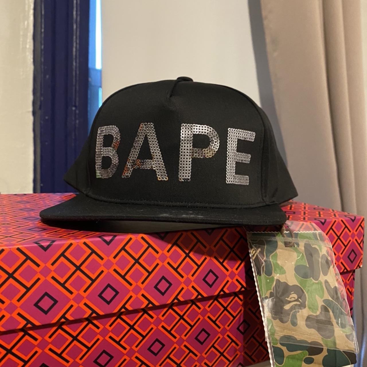 BAPE CAP One size Never worn, authentic Includes... - Depop