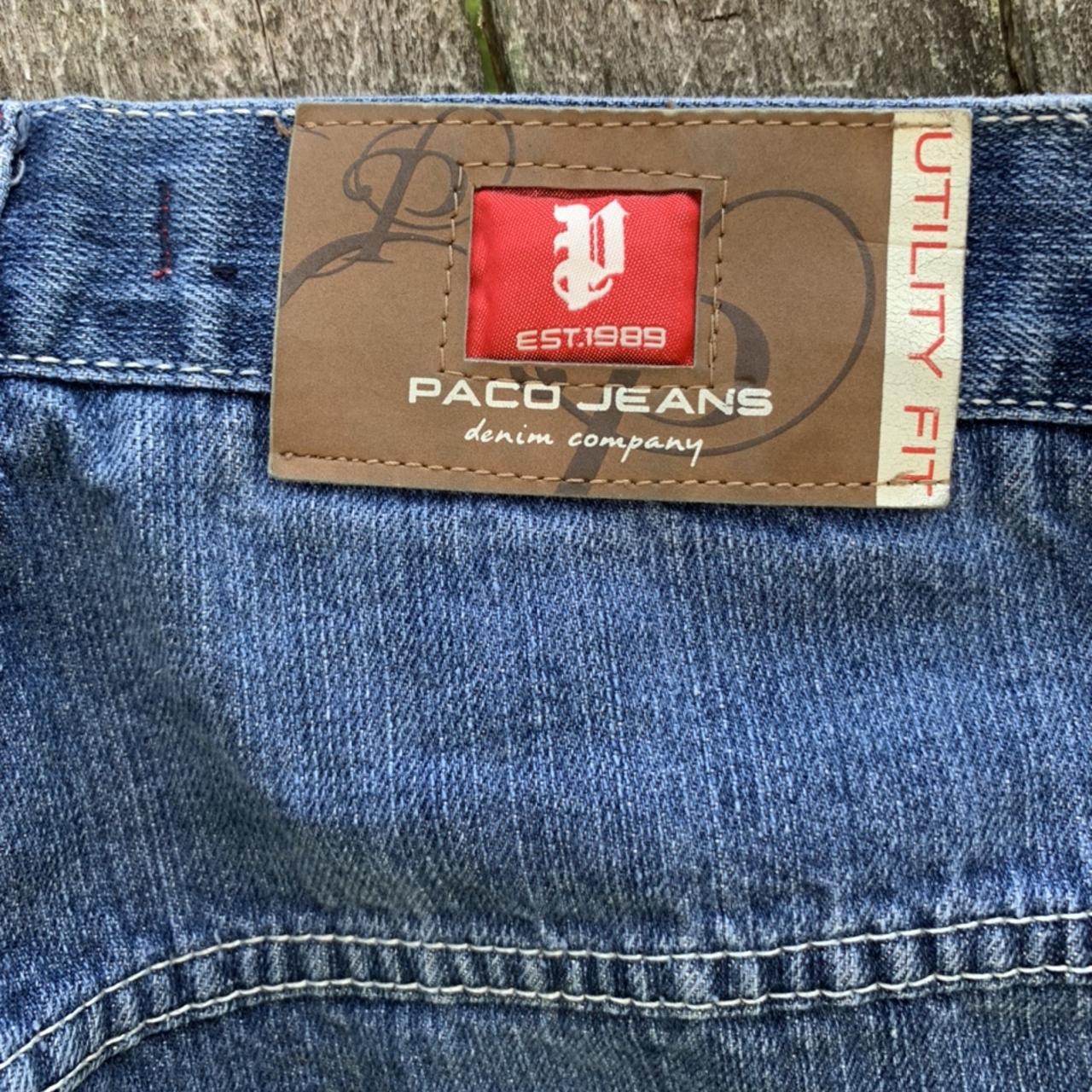 Vintage 90’s Men’s Paco Jeans pants utility Fit... - Depop