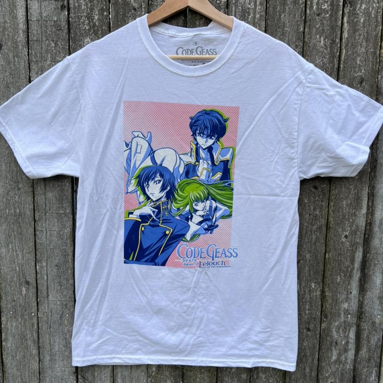 Code GEASS Lelouch of rebellion T shirt Brand new... - Depop