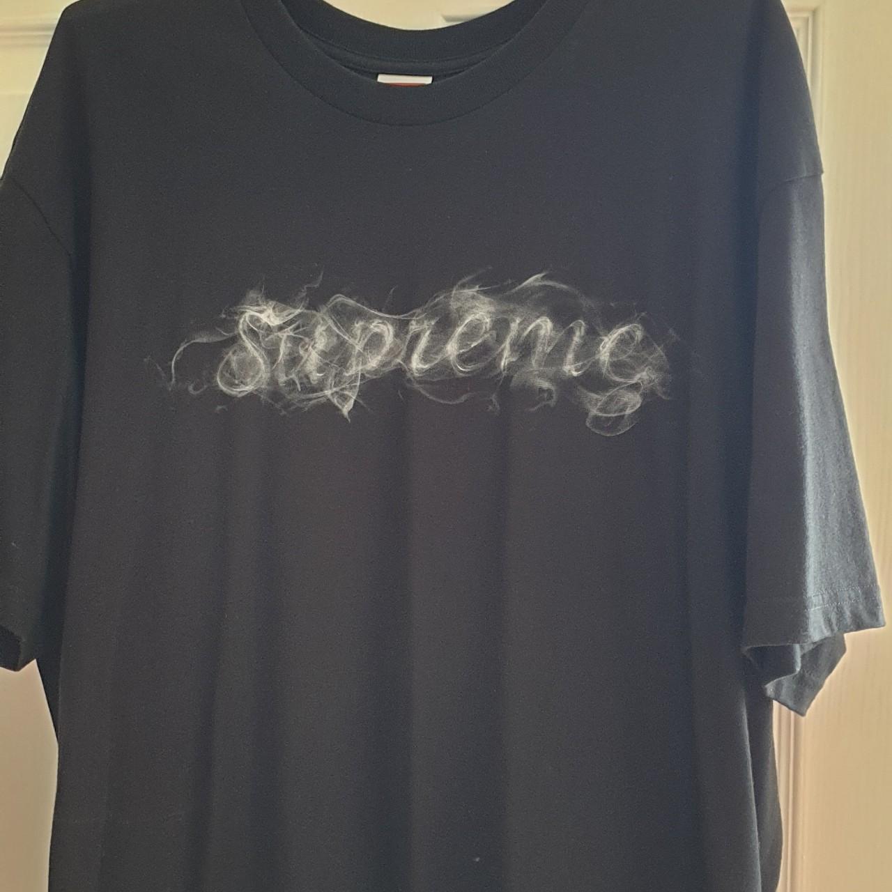 Supreme smoke-tee Hardly worn great condition. - Depop