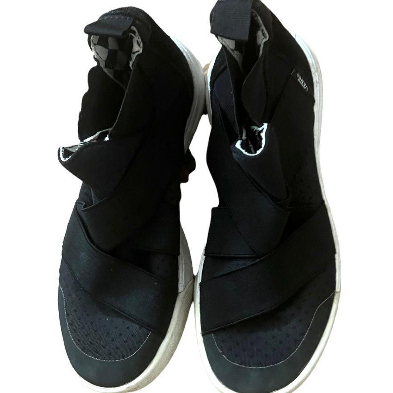 Woman’s stretch strap slip on style sneakers vans... - Depop