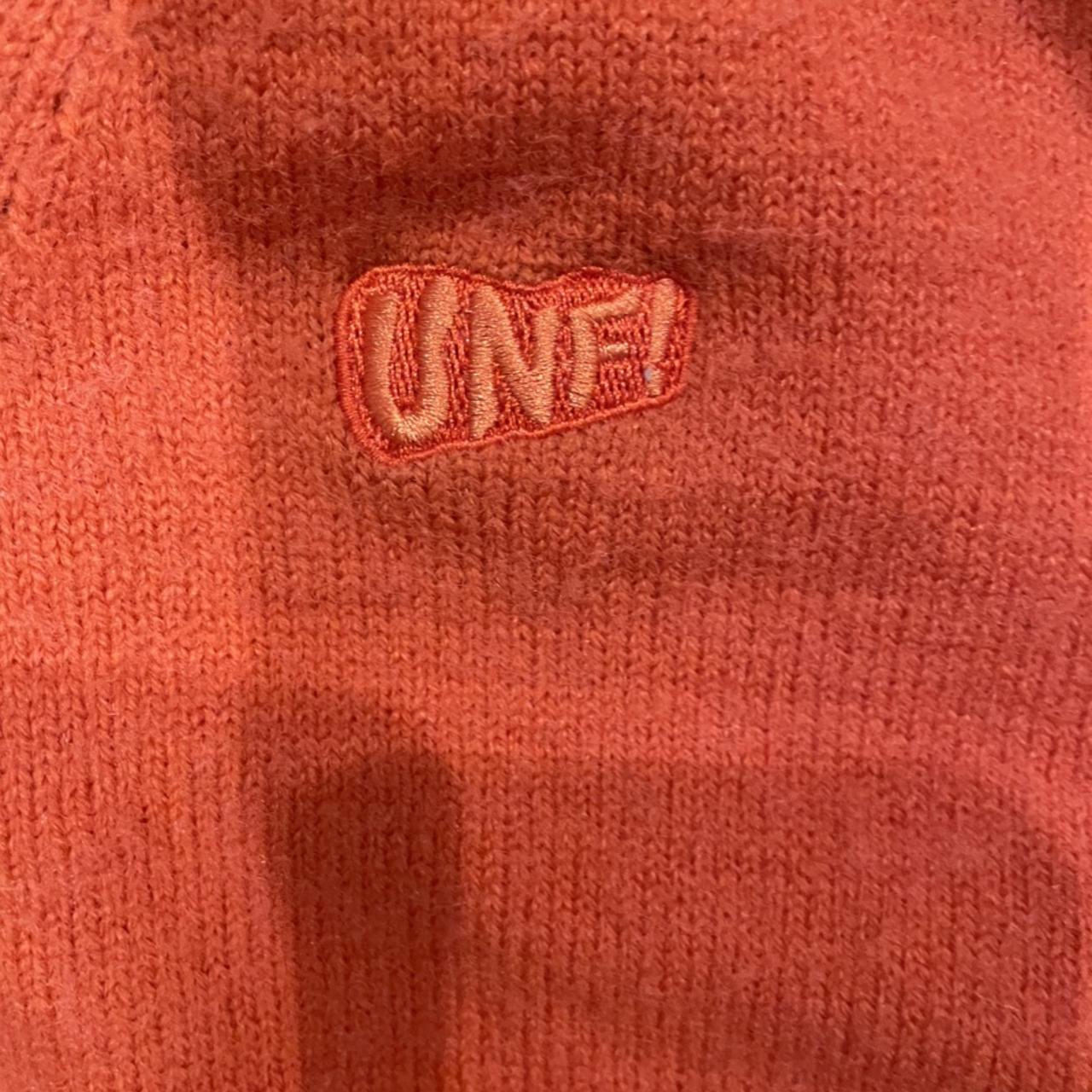 Unif (NOT AUTHENTIC) knit orange long sleeve... - Depop