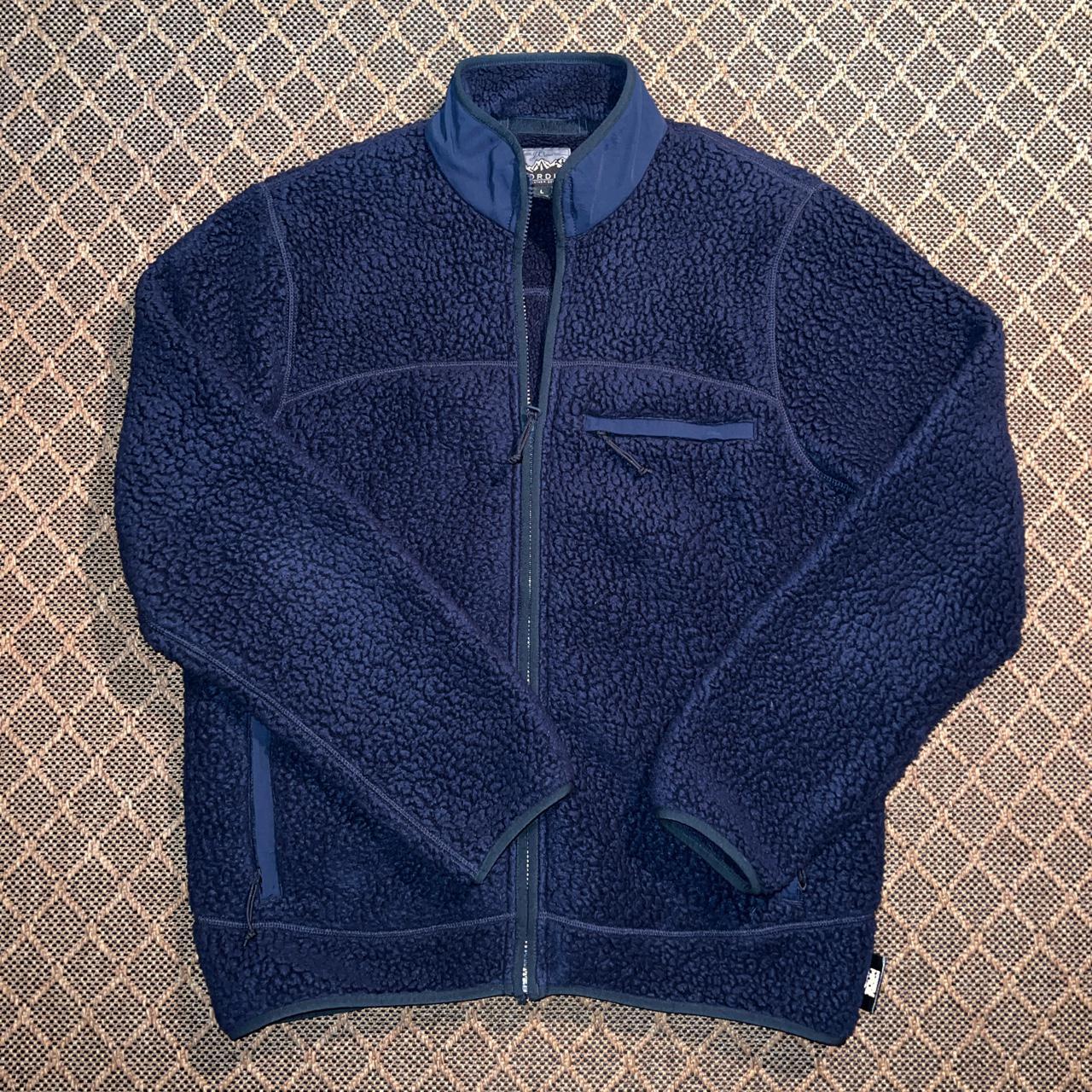 Mens Jcrew deep pile Fleece Size: Large Condition:... - Depop