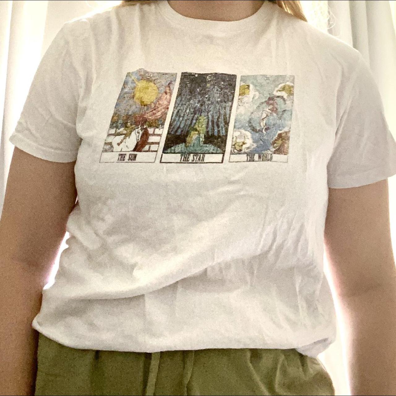 Tarot card graphic tee from supre. Lightweight... - Depop