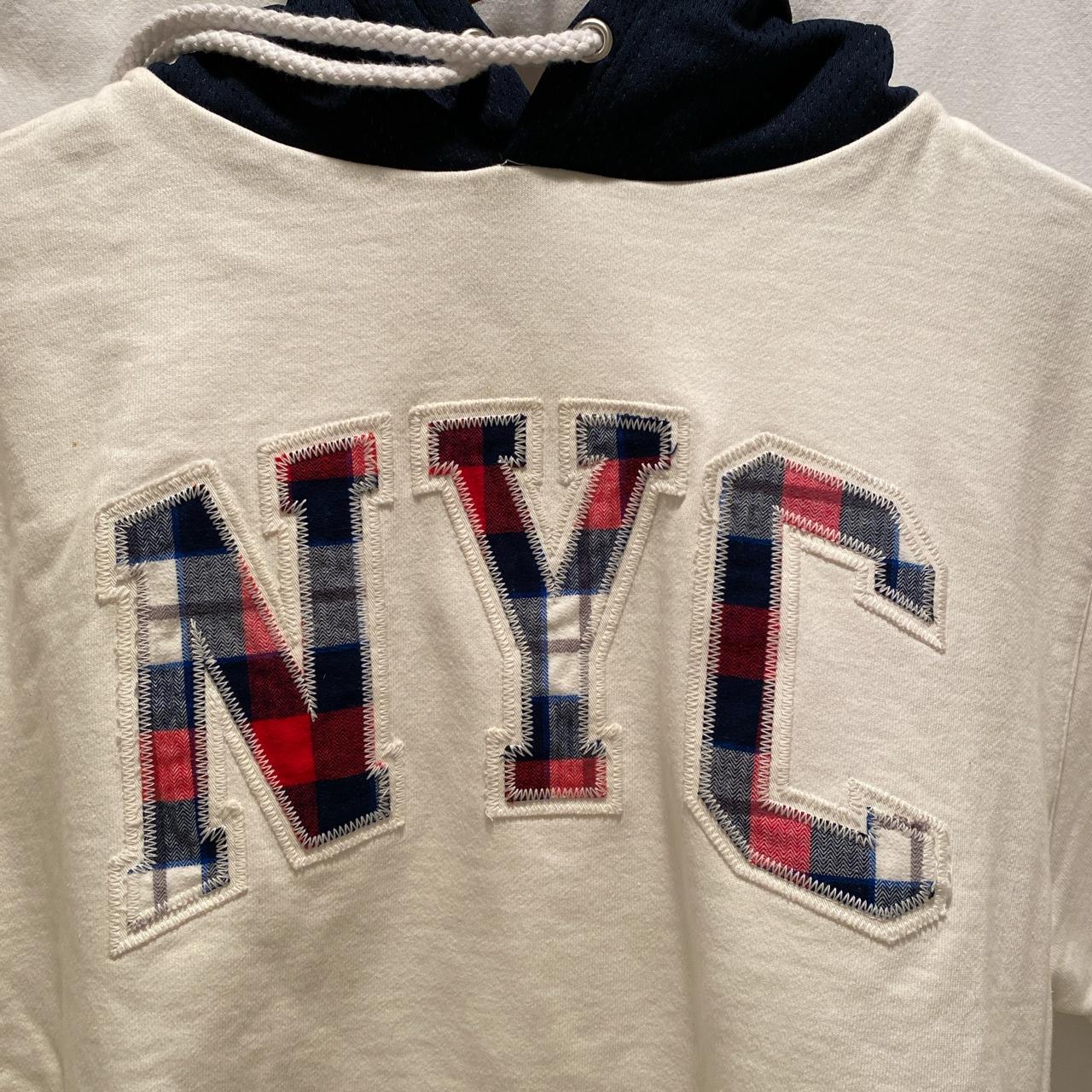 Kith sleeveless hoodie/sweatshirt. NYC stitched logo... - Depop