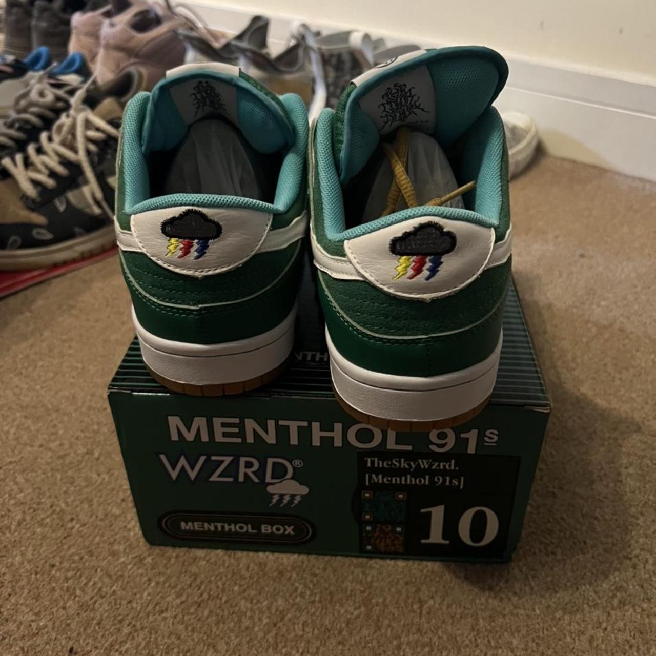 WZRD Menthol 91’s Ultra rare limited edition shoe,... - Depop
