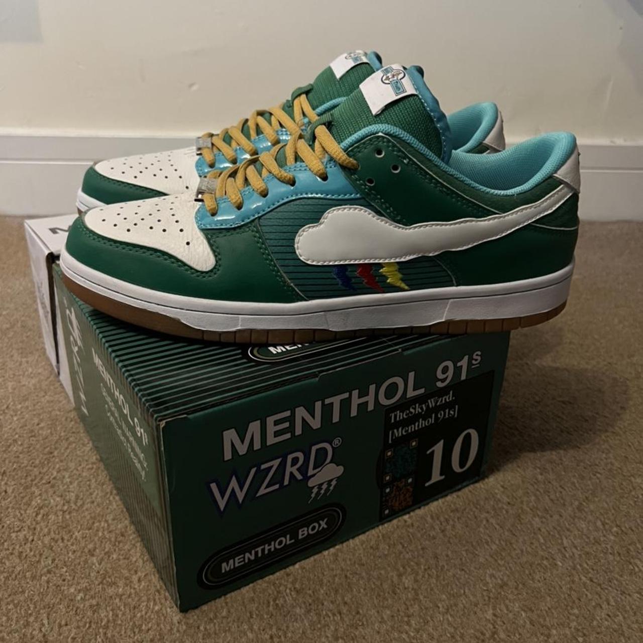WZRD Menthol 91’s Ultra rare limited edition shoe,... - Depop