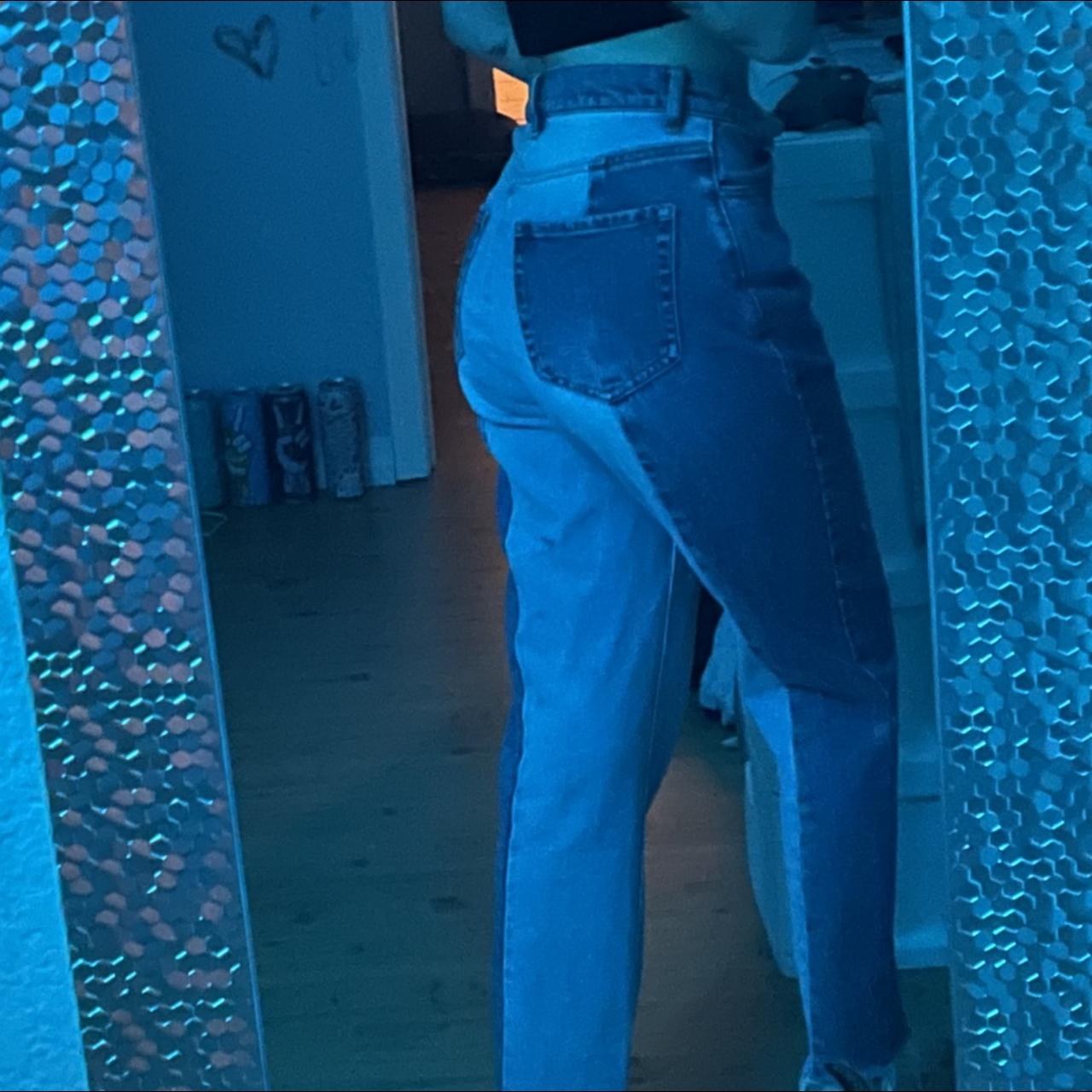 Very cute Pacsun two-toned jeans!! Perfect staple... - Depop