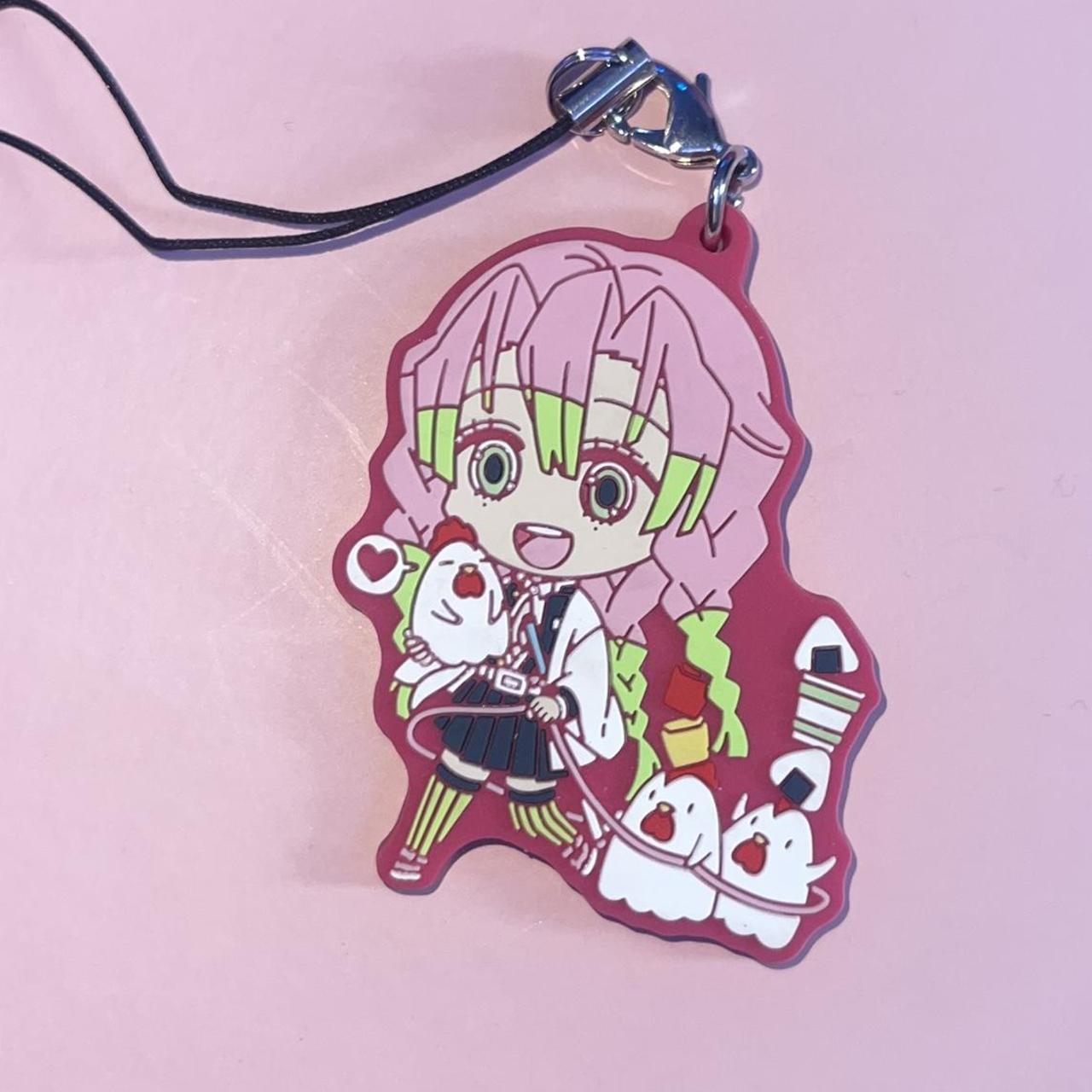 Mitsuri Rubber Keychain 💗 #demonslayer #mitsuri... - Depop