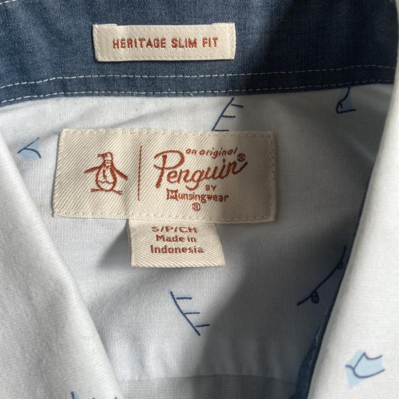 Original Penguin Men's White Shirt | Depop