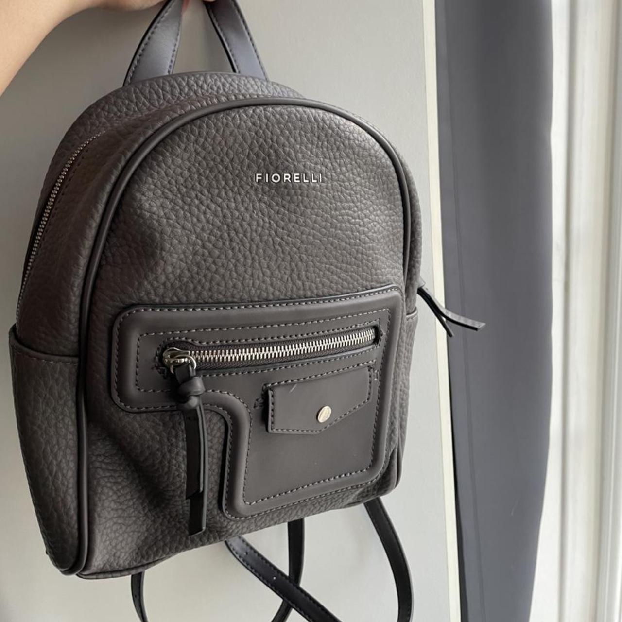 Fiorelli small backpack Greyish Loads of pockets.... - Depop