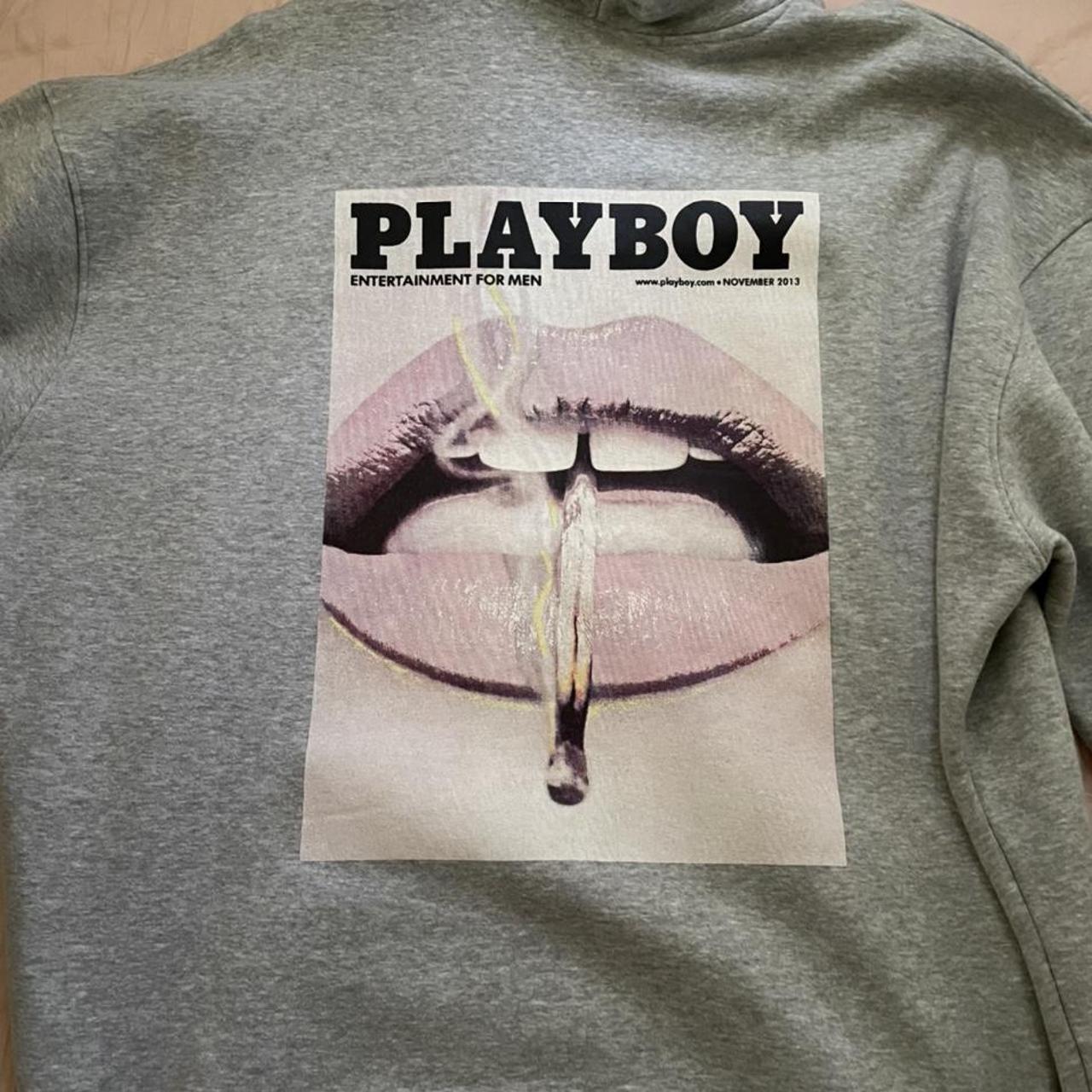 MISSGUIDED PLAYBOY OVERSIZED HOODIE i’ve never worn... - Depop