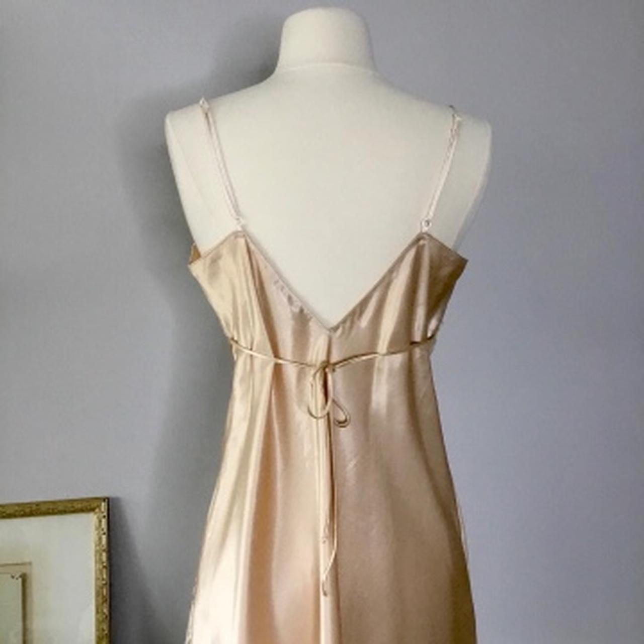 La Perla Women's Tan and Cream Robe | Depop