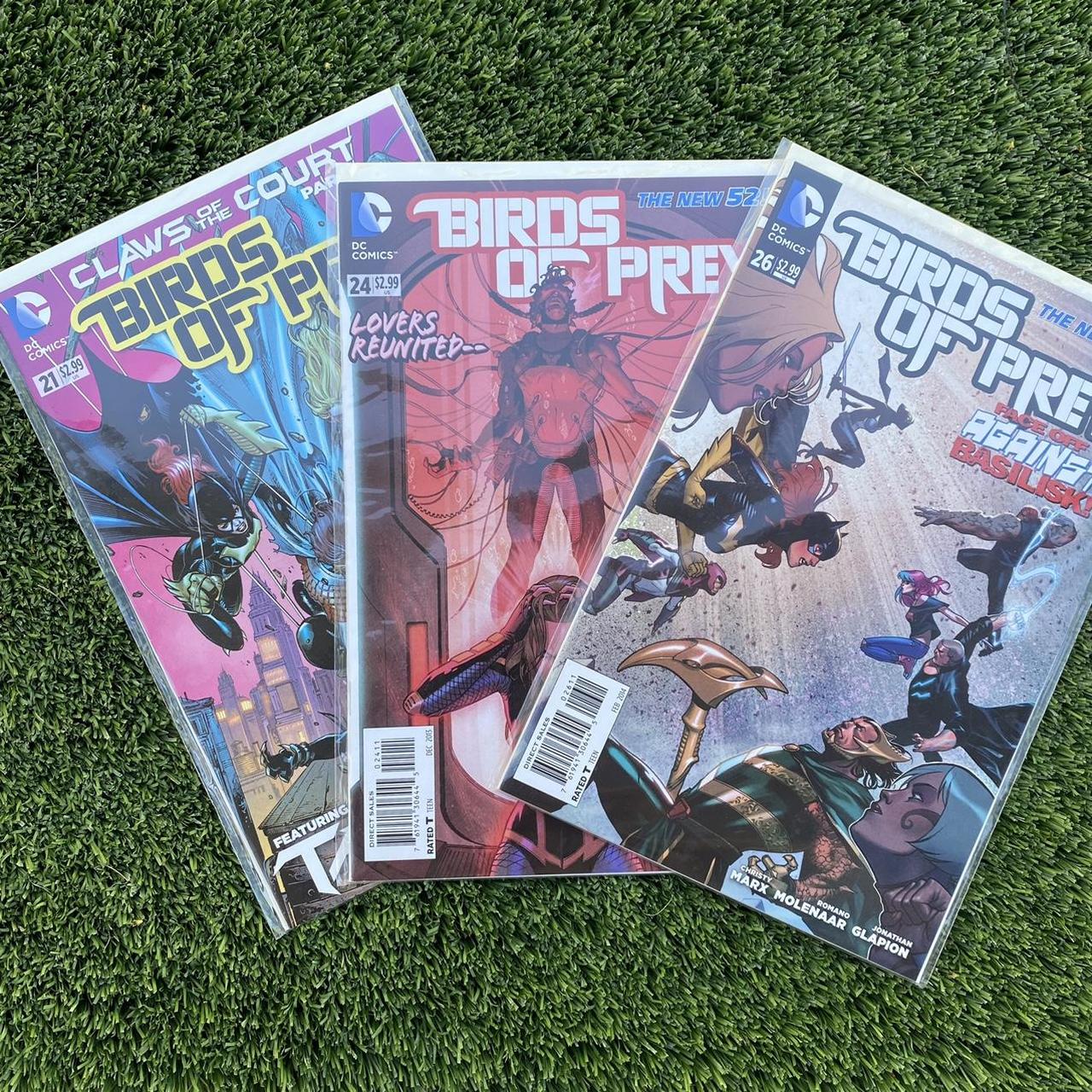 Lot of 3 Birds Of Pray comic books. All still in... - Depop