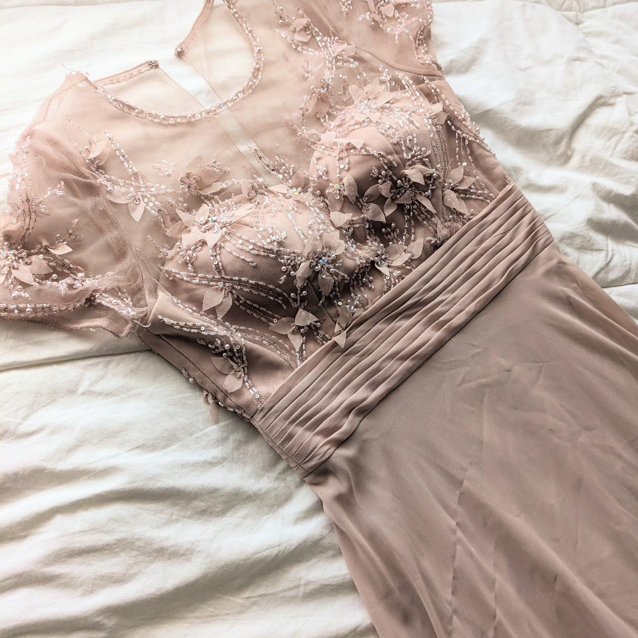 JS Collections Women's Pink Dress | Depop