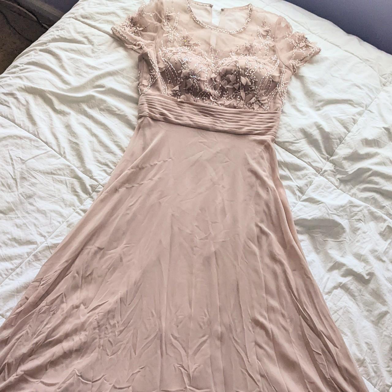 JS Collections Women's Pink Dress | Depop